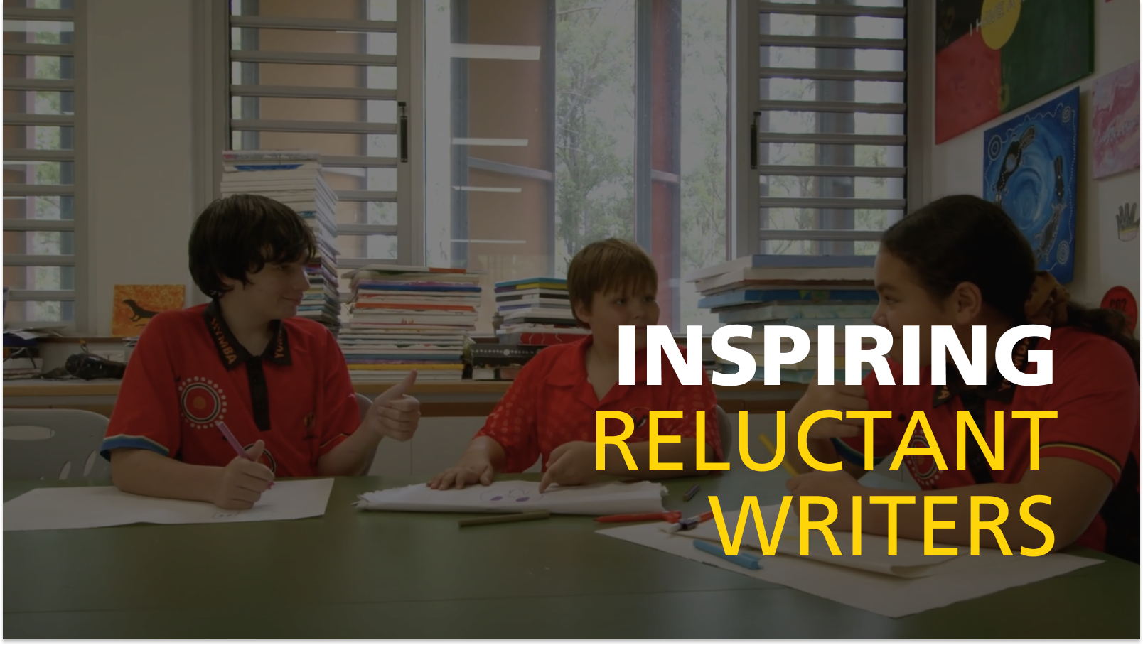 Inspiring reluctant writers - Writer's Toolbox